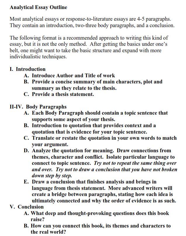 Learn How to Write an Analytical Essay in 15 Minutes